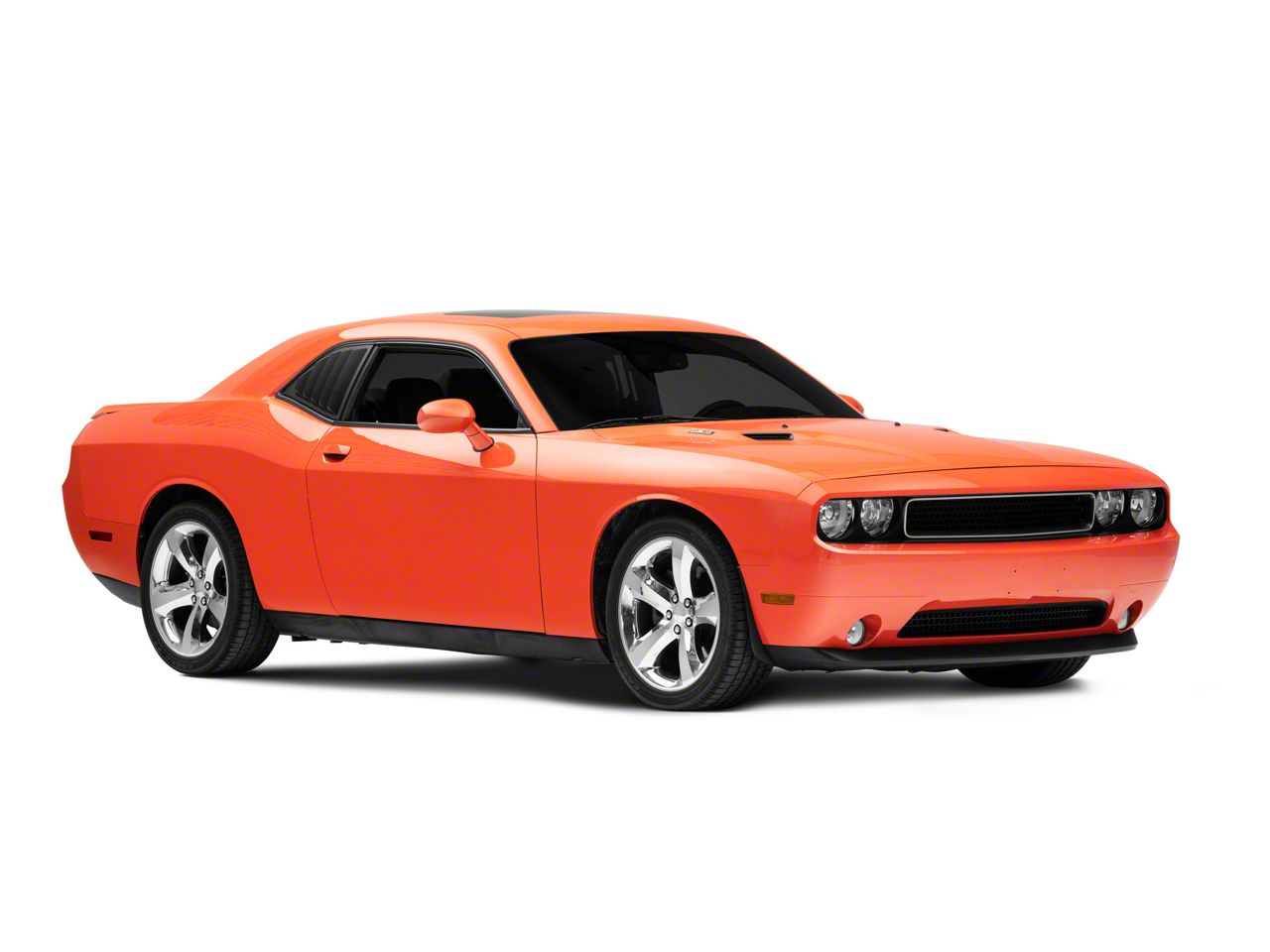 MP Concepts Challenger Quarter Window Louvers; Matte Black CH4982 (08 ...