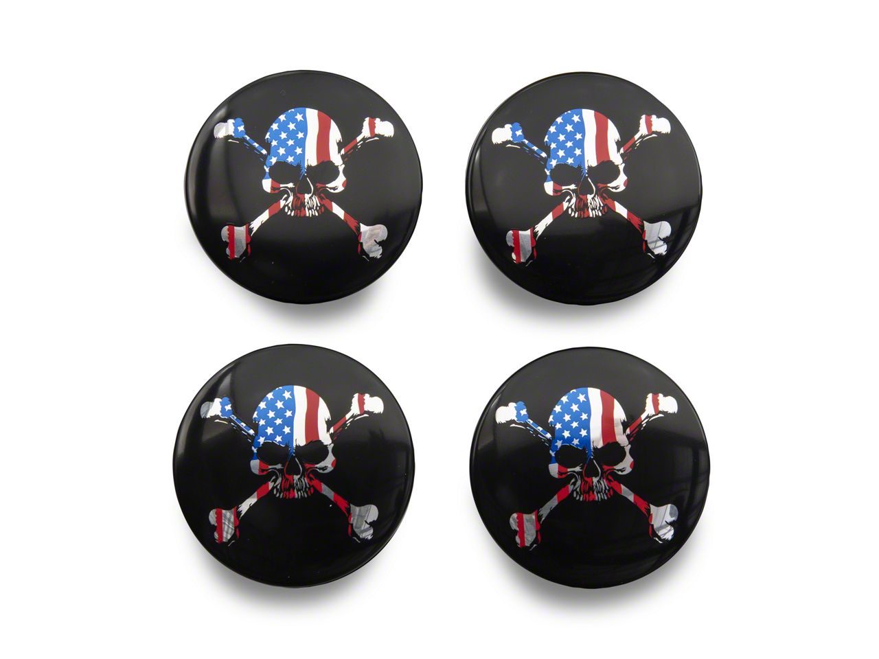 MP Concepts Charger Center Caps for Factory Wheels; American Skull ...