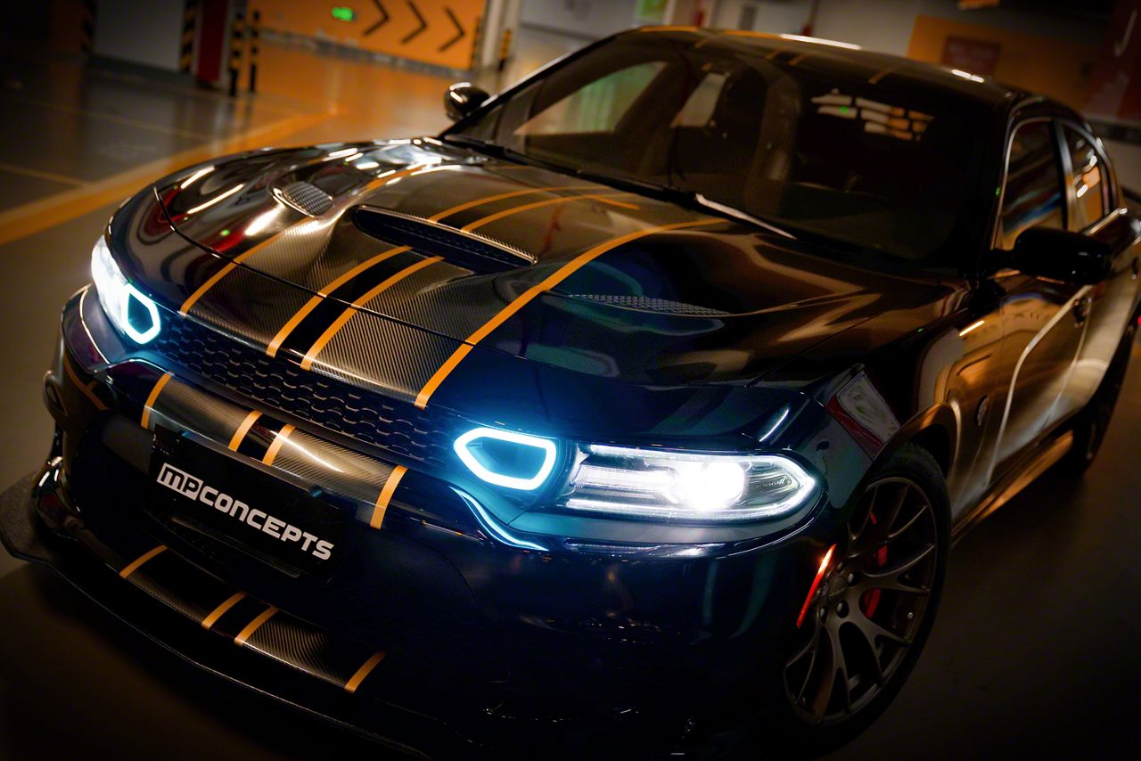 MP Concepts Charger Upper Grille with LED Lighting CH5989 (15-23 ...