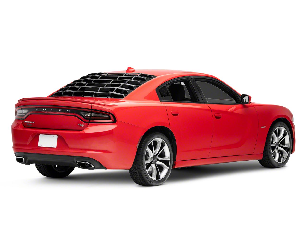 MP Concepts Charger Rear Window Louvers; Gloss Black CR5196-GB (11-23 ...