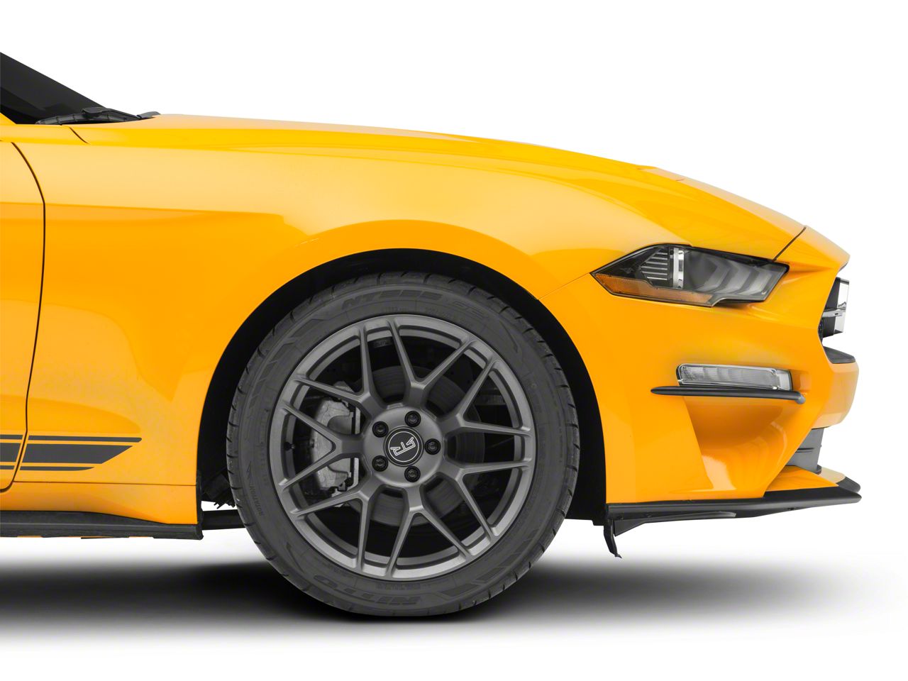 MP Concepts Mustang Front Bumper Winglets 406338 (18-23 Mustang GT ...