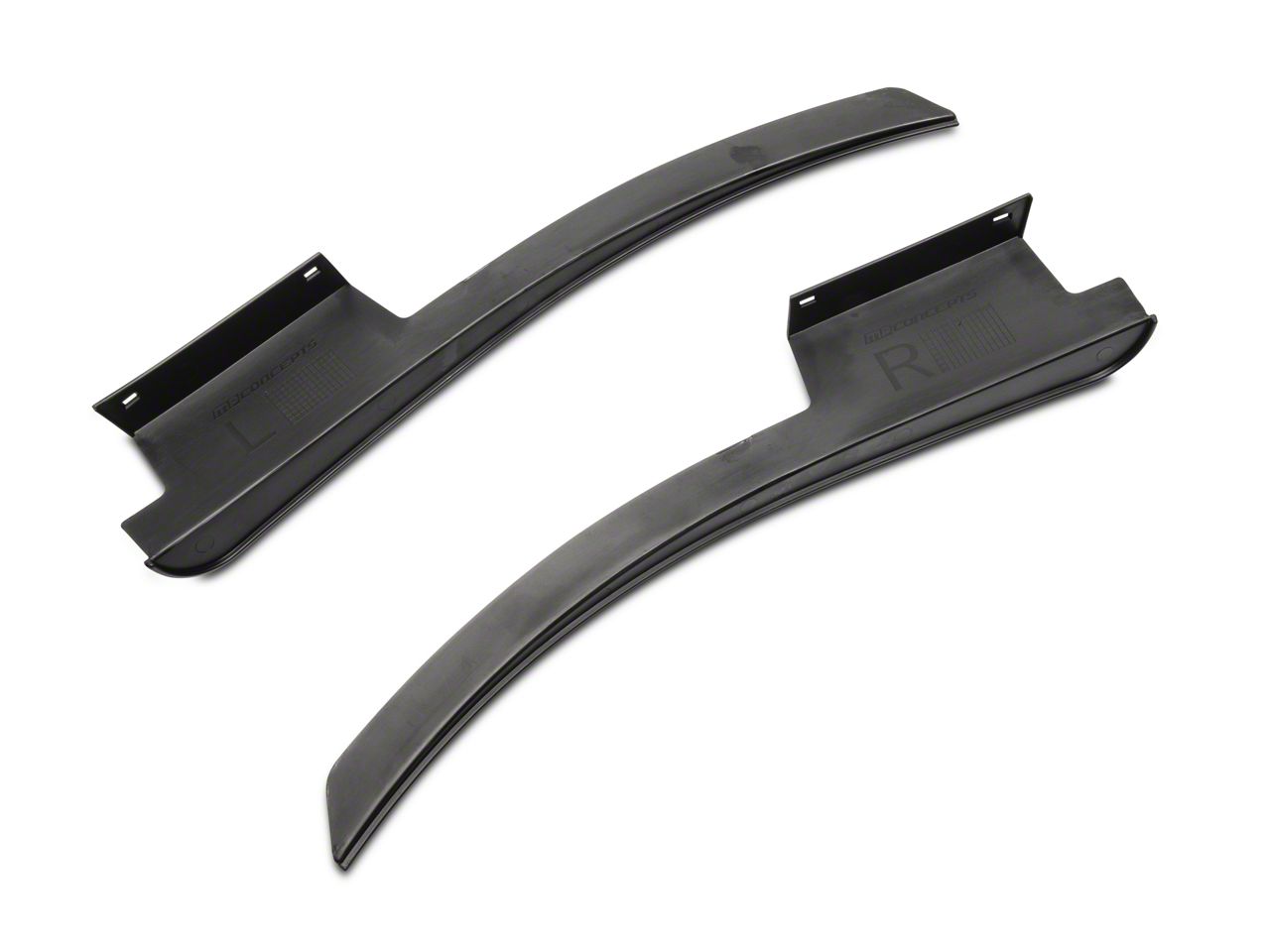 MP Concepts Mustang GT350 Style Rear Bumper Winglets 402231 (15-23 ...