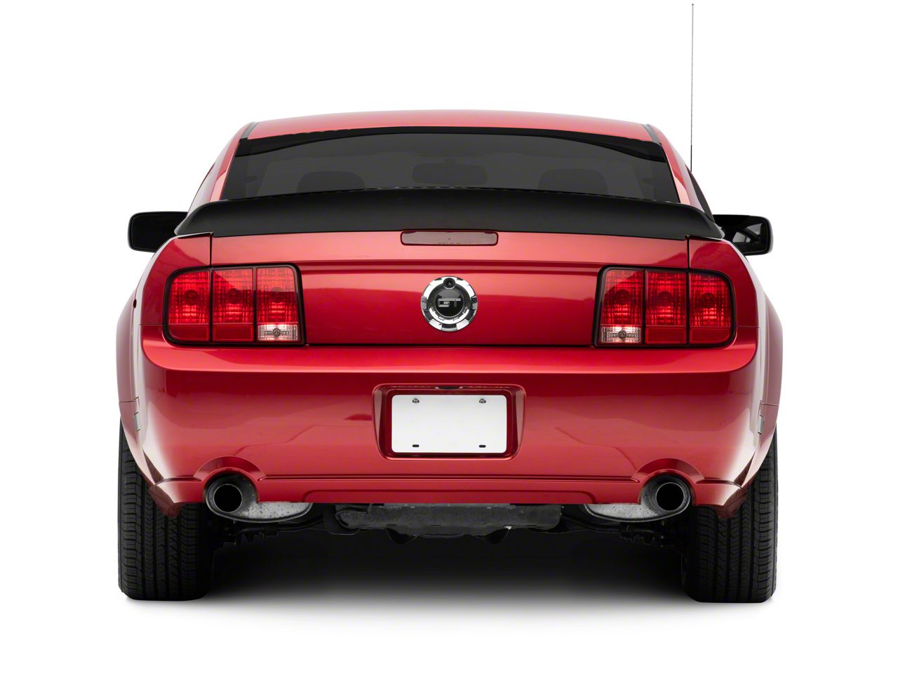 MP Concepts Mustang Ducktail Rear Spoiler; Matte Black 415031 (05-09 ...