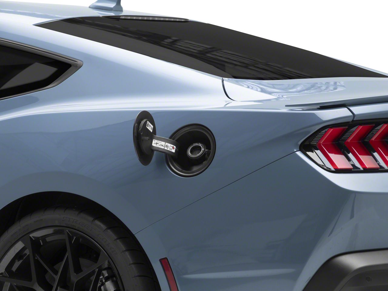 MP Concepts Mustang Fuel Door with USA Distressed Flag 438204 (24-25 ...