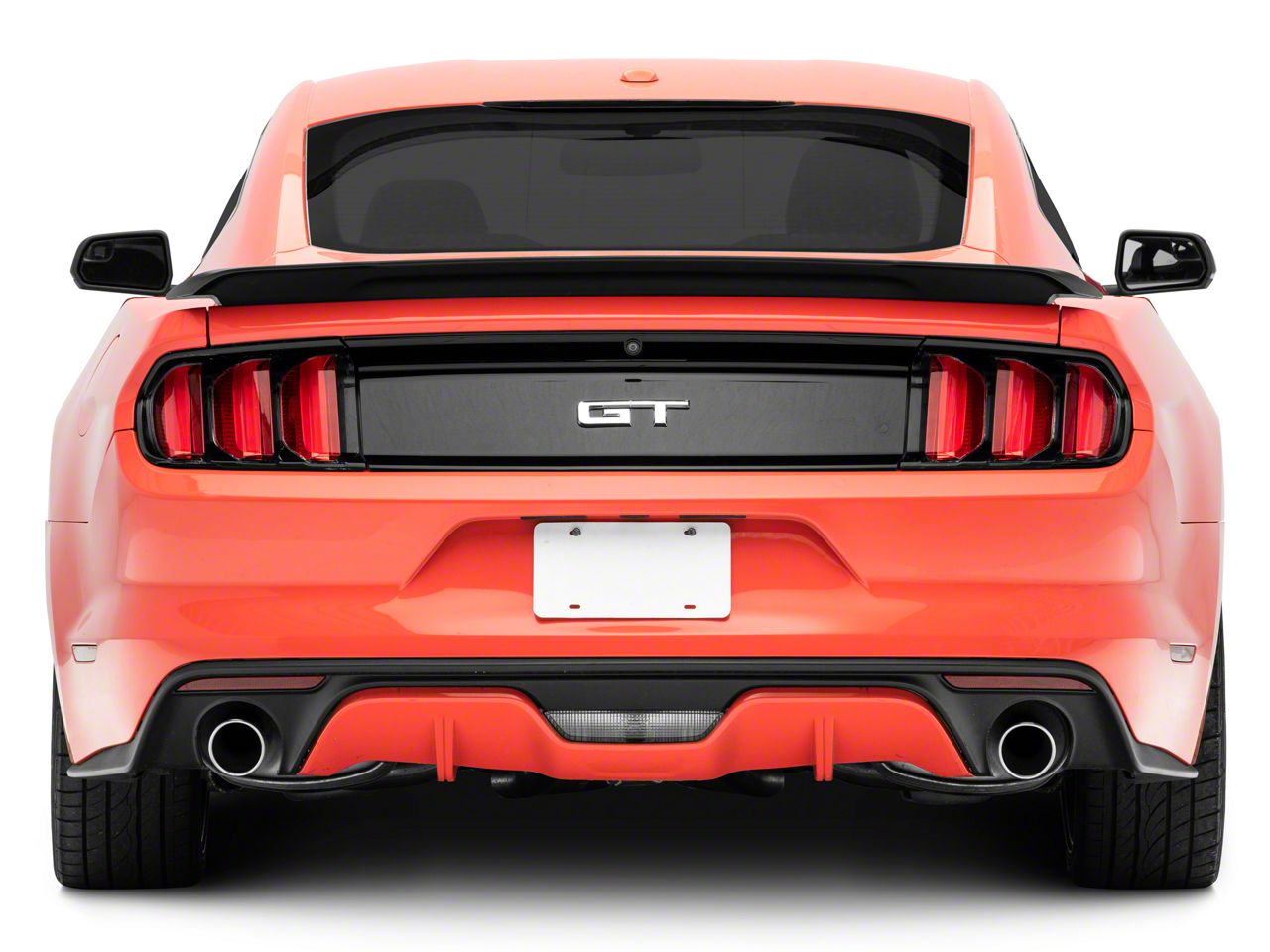 MP Concepts Mustang GT350 Track Pack Style Rear Spoiler; Matte Black ...