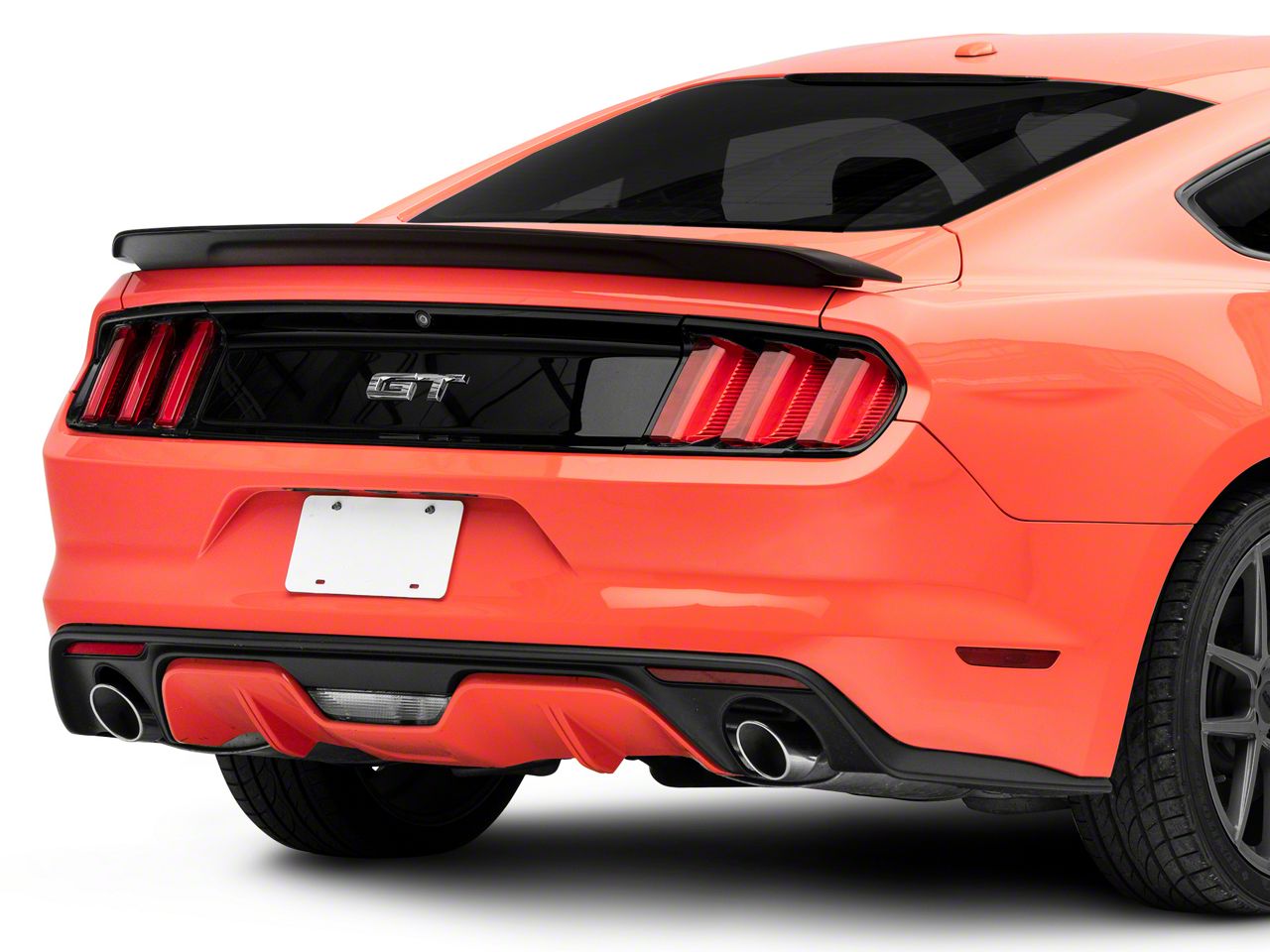 MP Concepts Mustang GT350 Track Pack Style Rear Spoiler; Matte Black ...