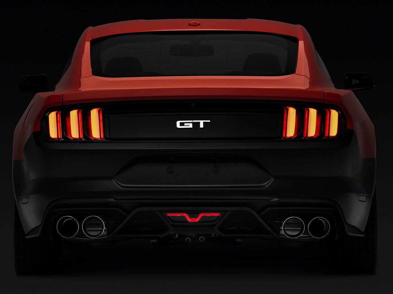 MP Concepts Mustang GT500 Style Rear Bumper and Diffuser Kit 408765 (15 ...