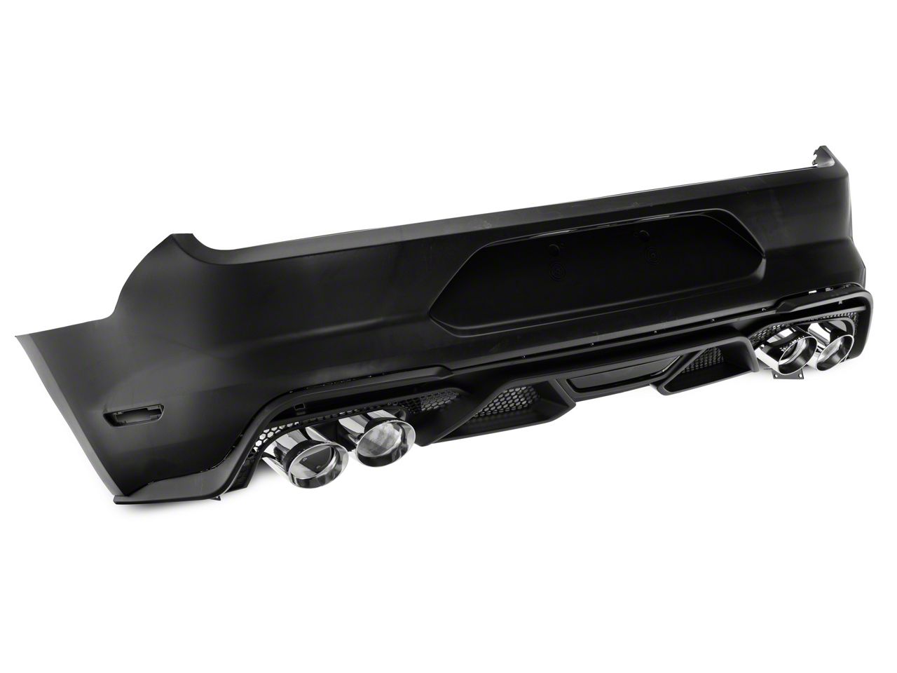 MP Concepts Mustang GT500 Style Rear Bumper and Diffuser Kit 408765 (15 ...