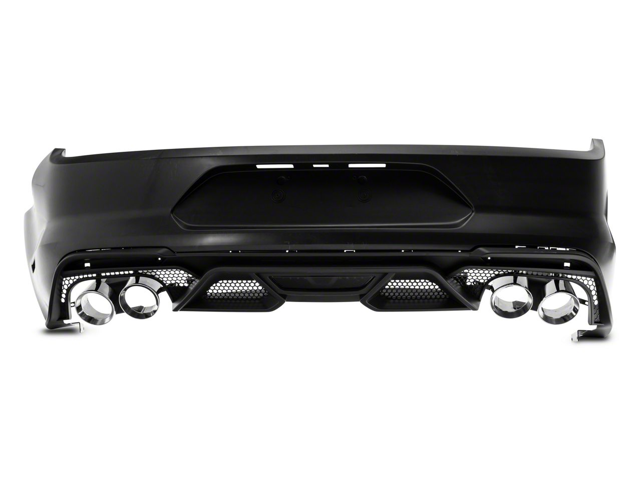 MP Concepts Mustang GT500 Style Rear Bumper and Diffuser Kit 408765 (15 ...