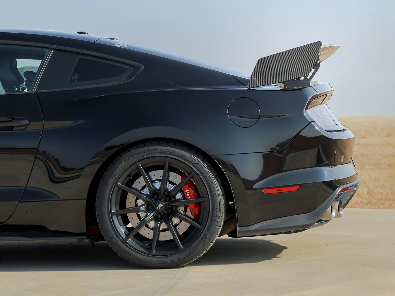 MP Concepts Mustang GT500 Track Pack Style Rear Spoiler; Carbon Fiber ...