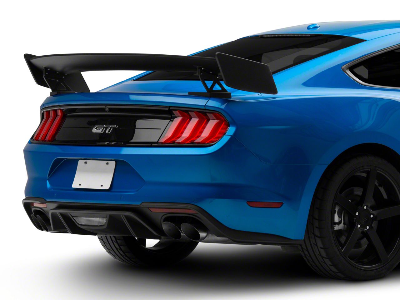 MP Concepts Mustang GT500 Track Pack Style Rear Spoiler; Matte Black ...