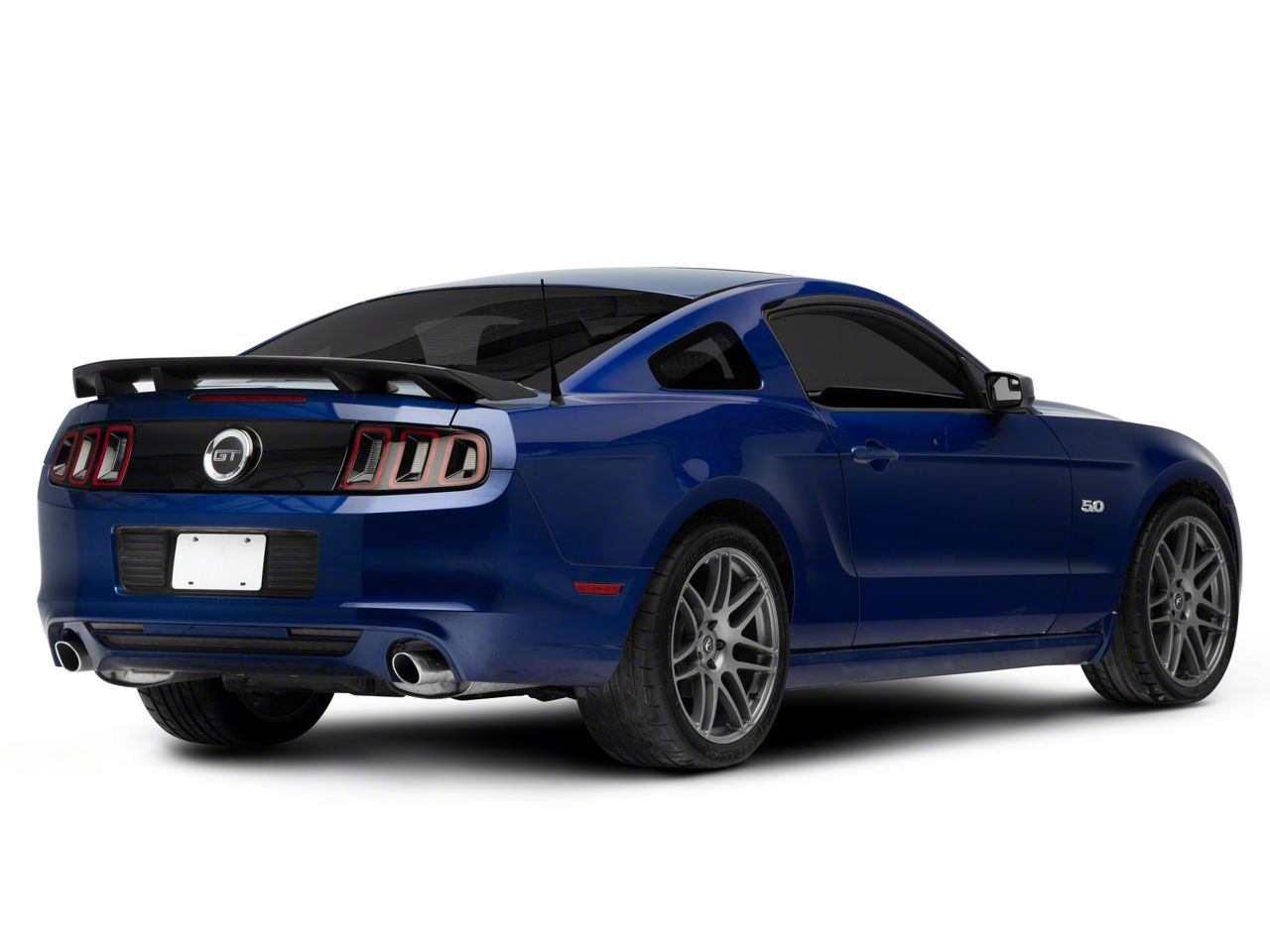 MP Concepts Mustang GT/CS Style Rear Spoiler; Matte Black 415027 (10-14 ...