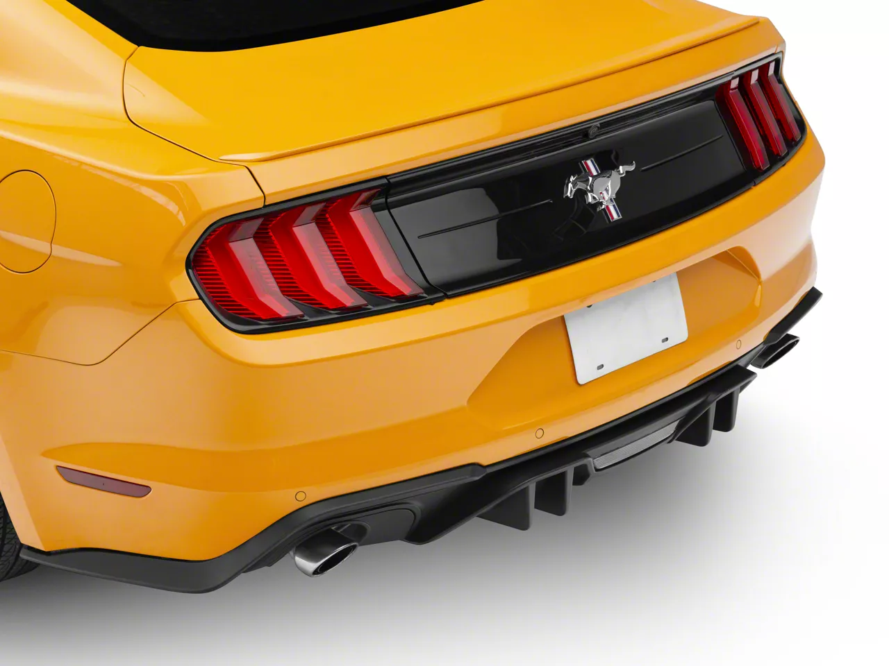 MP Concepts Mustang Rear Diffuser 408637 (18-23 Mustang EcoBoost w/o ...
