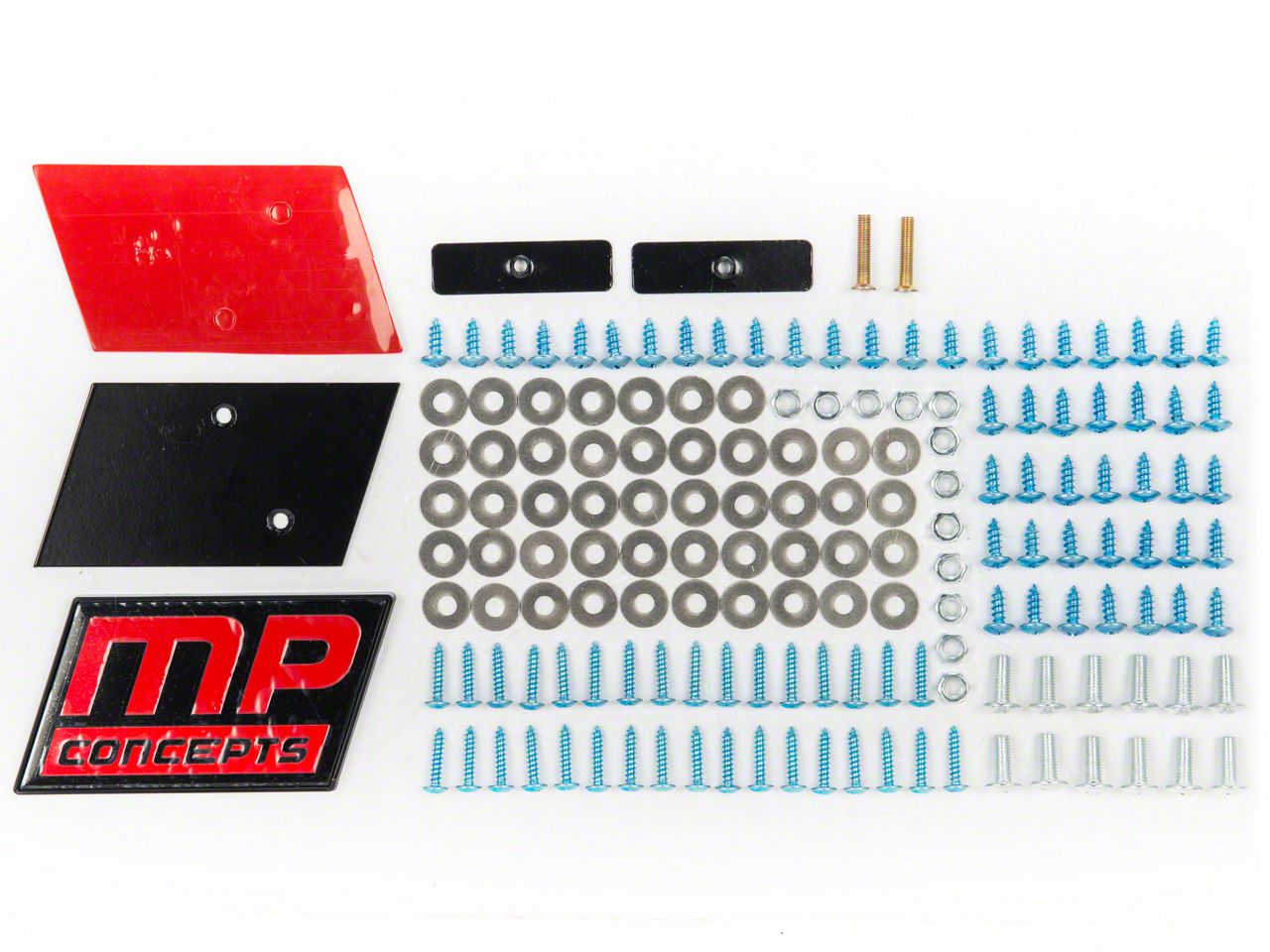 MP Concepts Mustang Replacement GT500 Style Front Bumper Hardware Kit ...