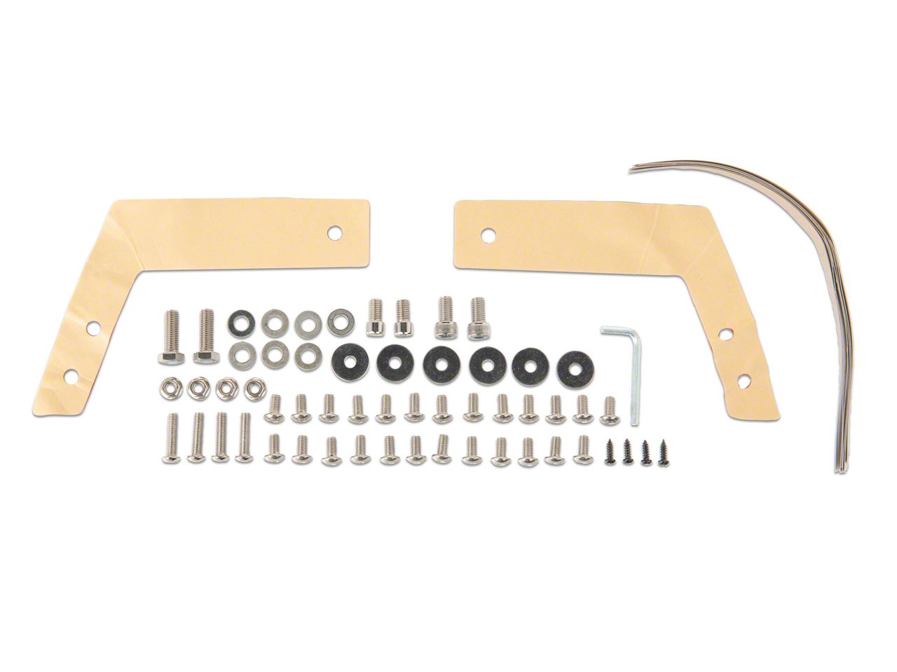 MP Concepts Mustang Replacement Rear Spoiler Hardware Kit for 426369 ...