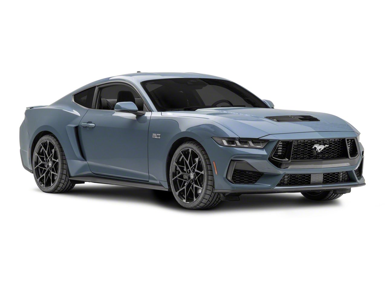 MP Concepts Mustang Side Scoops; Unpainted 438201 (24-25 Mustang ...