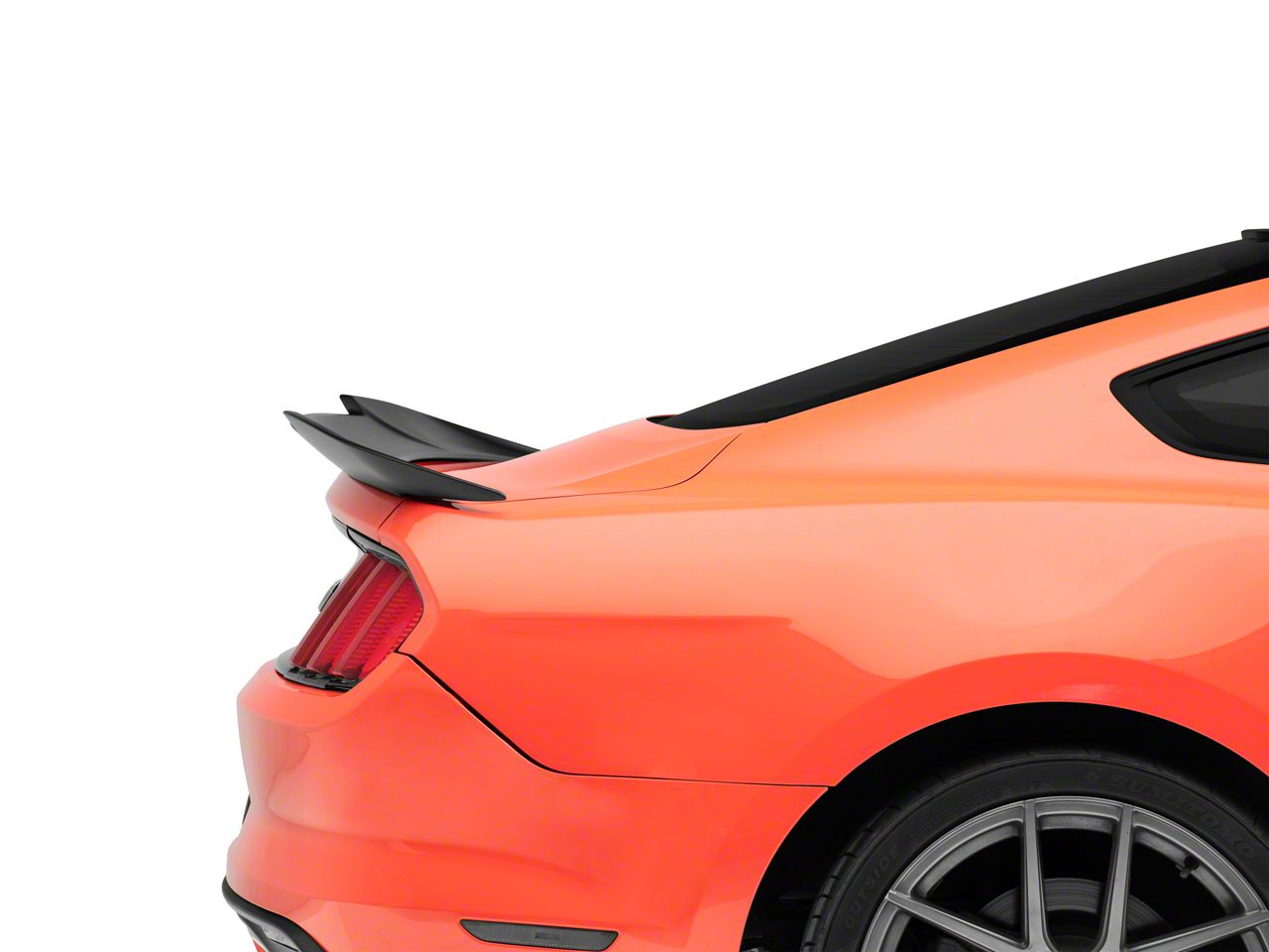 MP Concepts Mustang V-Style Rear Spoiler; Matte Black 415029 (15-23 ...