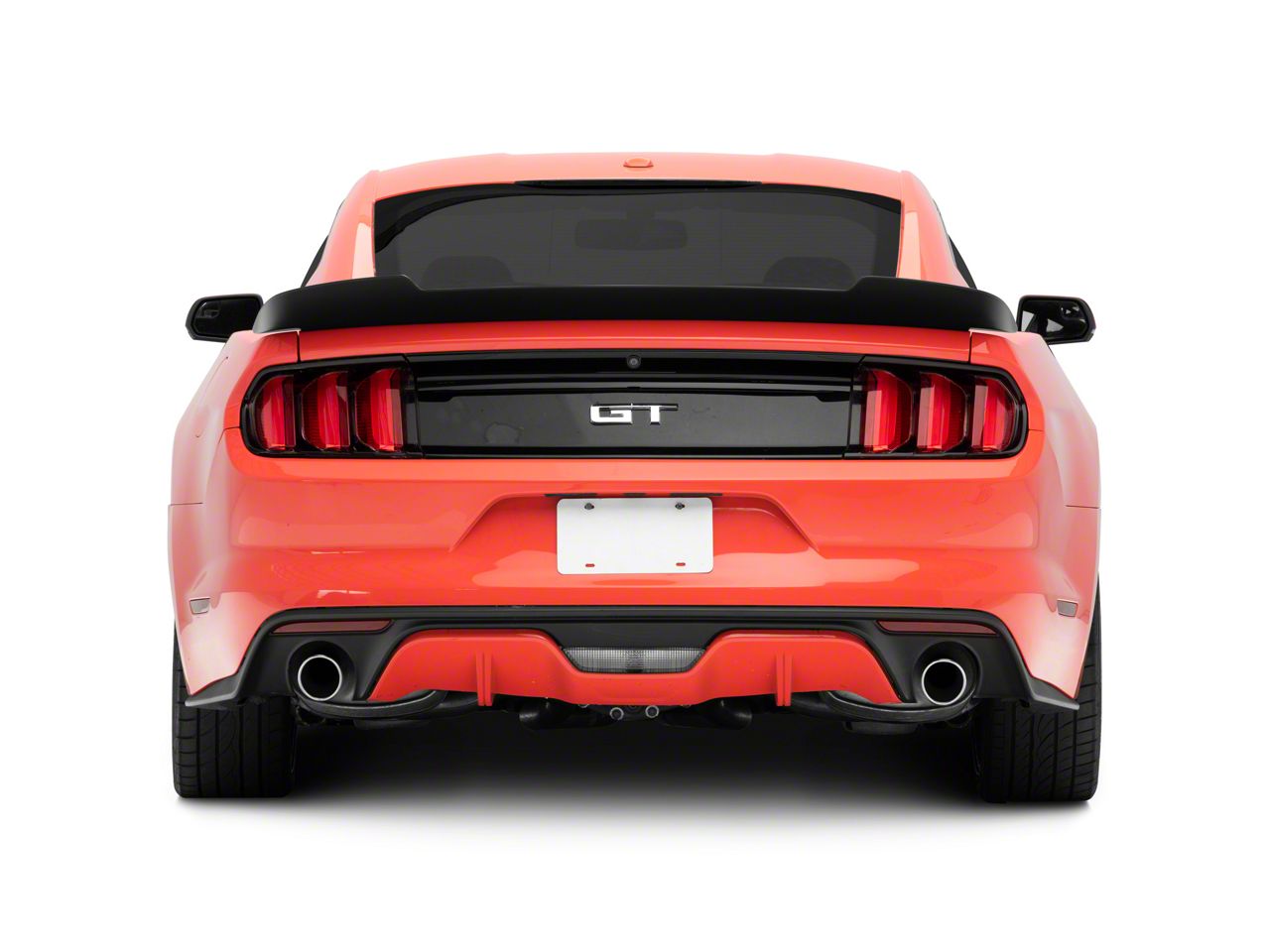 MP Concepts Mustang V-Style Rear Spoiler; Matte Black 415029 (15-23 ...