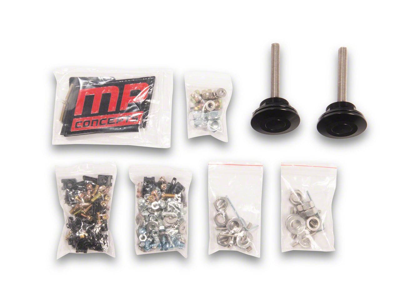 MP Concepts Mustang Widebody Kit; Unpainted 430830 (15-17 Mustang ...