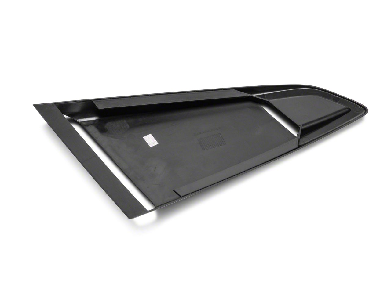 MP Concepts Mustang Quarter Window Scoops; Gloss Black 404233 (15-23 ...