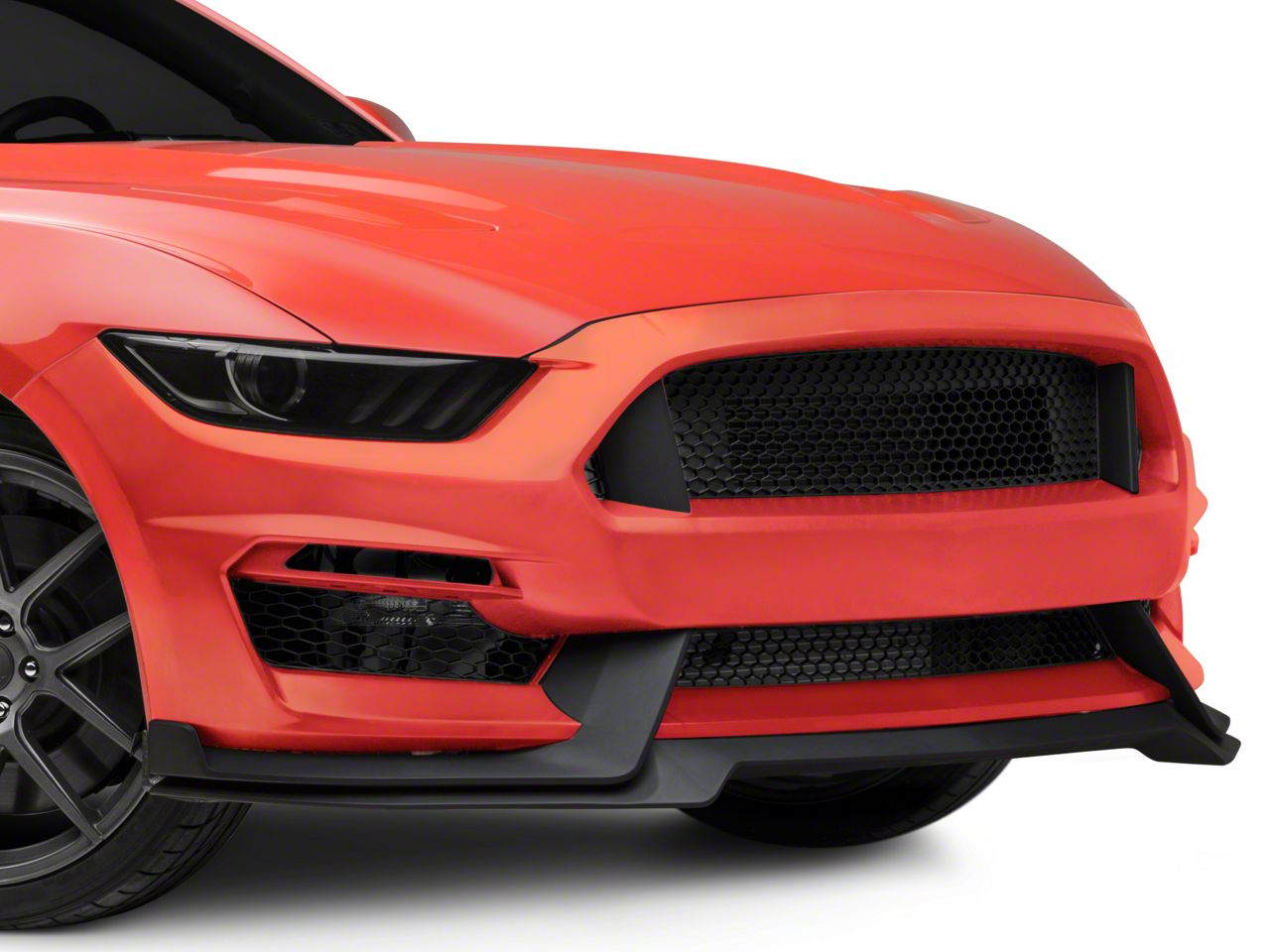 MP Concepts Mustang GT350 Style Front Bumper; Unpainted 397416 (15-17 ...
