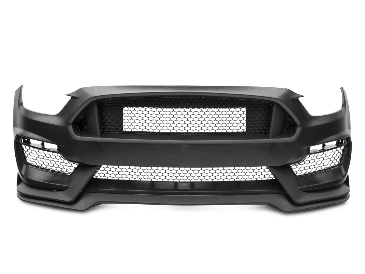 MP Concepts Mustang GT350 Style Front Bumper; Unpainted 397416 (15-17 ...