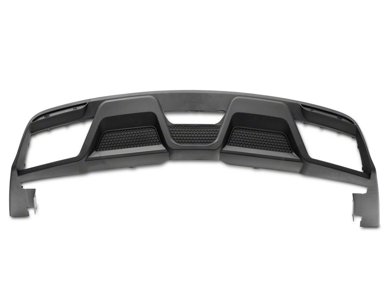 MP Concepts Mustang GT350 Style Rear Bumper and Diffuser Kit; Unpainted ...