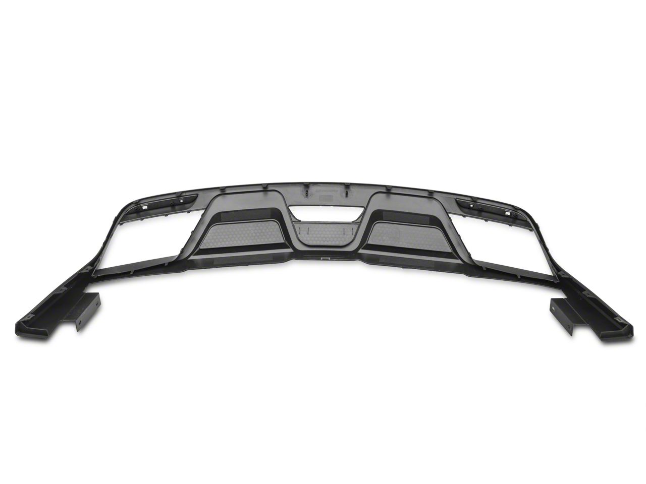 MP Concepts Mustang GT350 Style Rear Bumper and Diffuser Kit; Unpainted ...
