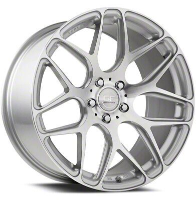 MRR Camaro GF9 Silver Machined Wheel; 20x10; 40mm Offset GF0920A05xx20S ...