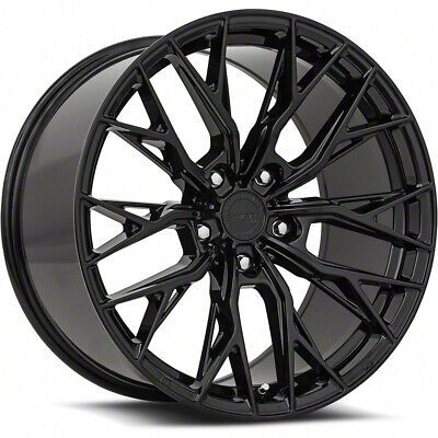MRR Mustang GF5 Black Wheel; Rear Only; 20x11; 40mm Offset ...