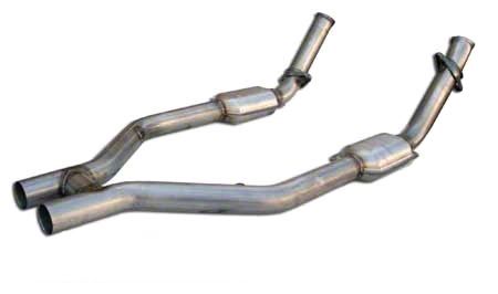 MRT Mustang Street Race Catted H-Pipe 93A200 (05-10 Mustang GT) - Free ...