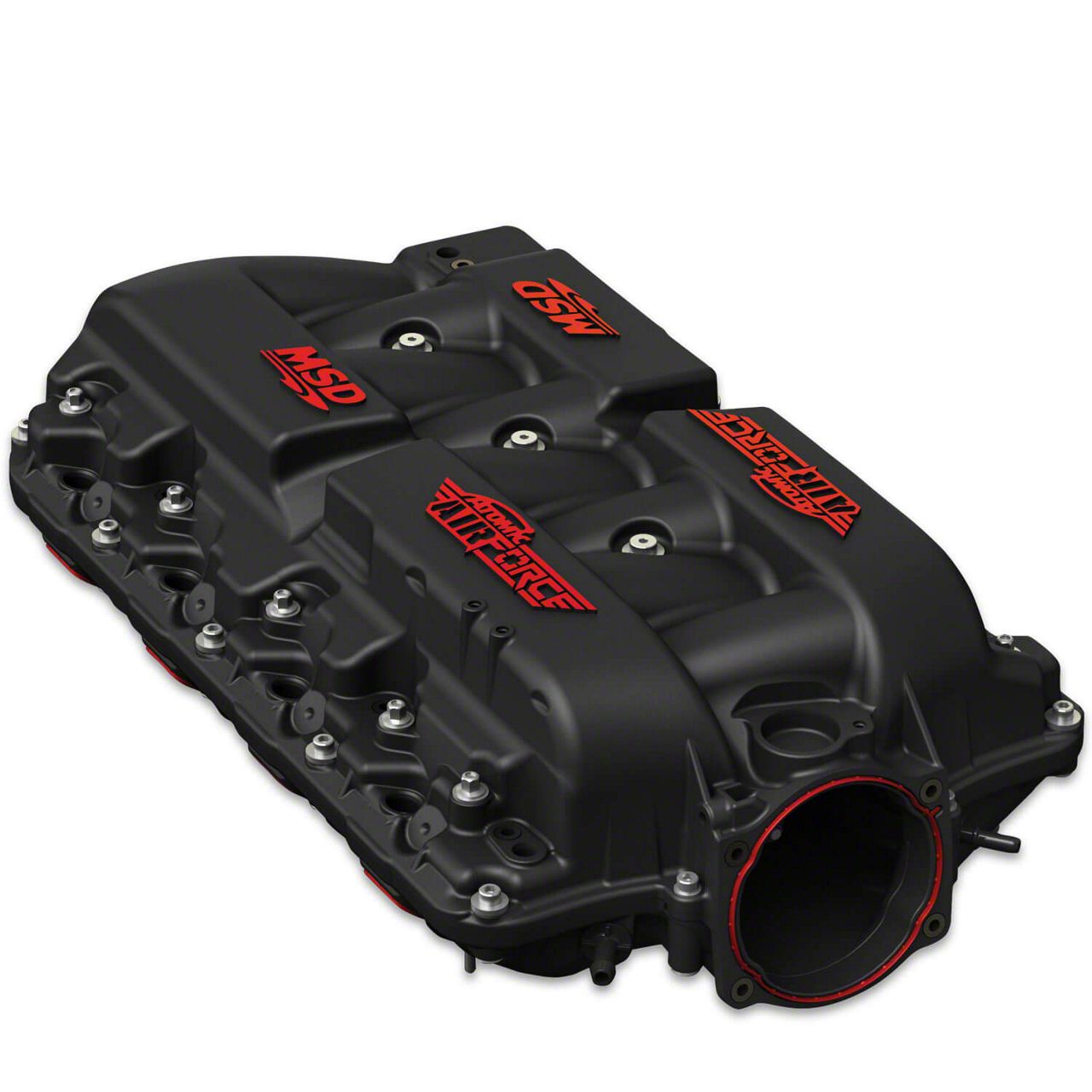 MSD Camaro Atomic Airforce LS7 Intake Manifold; Red Logo 2701 (14-15 ...