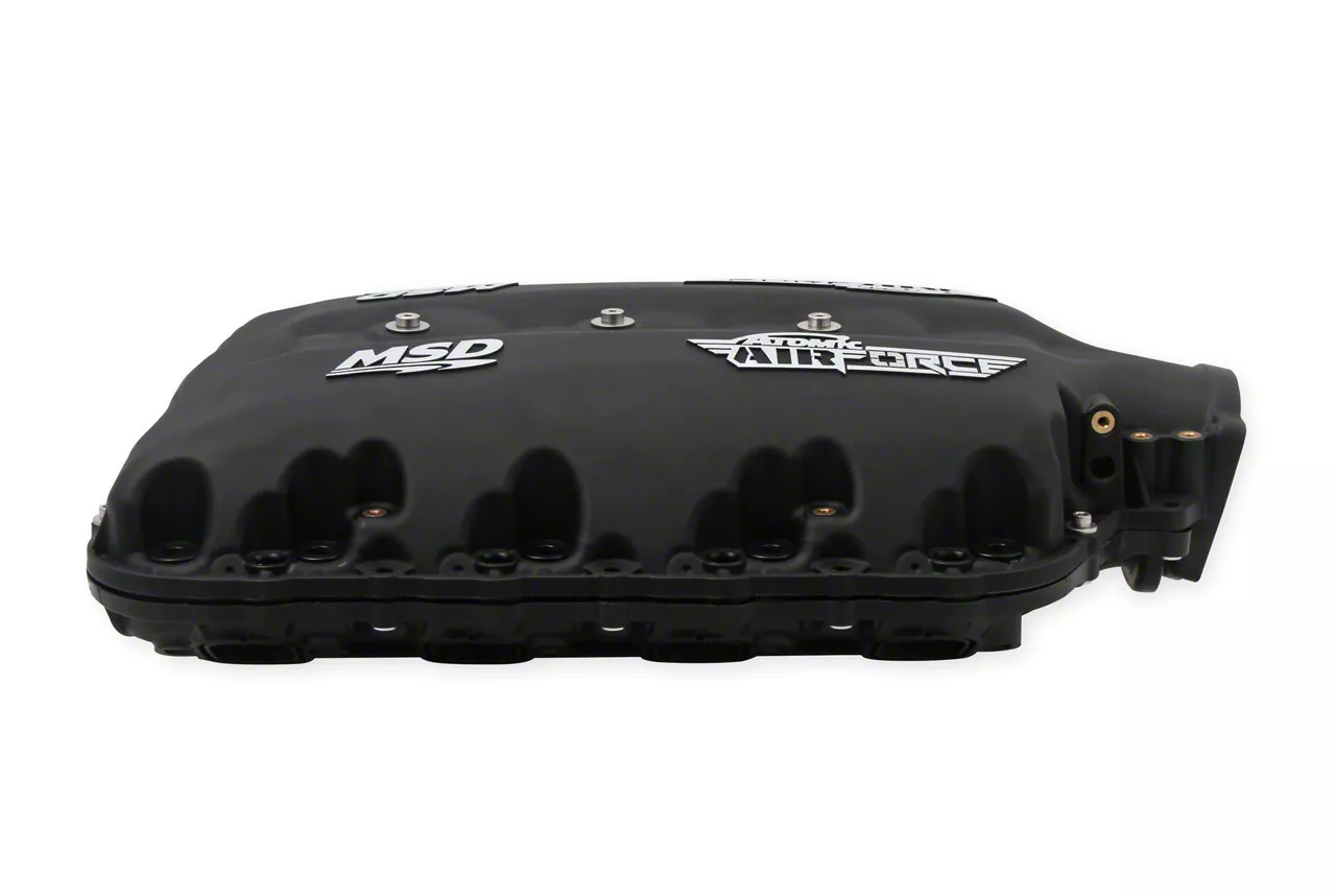 MSD Camaro Atomic Airforce LT1 Intake Manifold; Silver Logo 27004 (16 ...