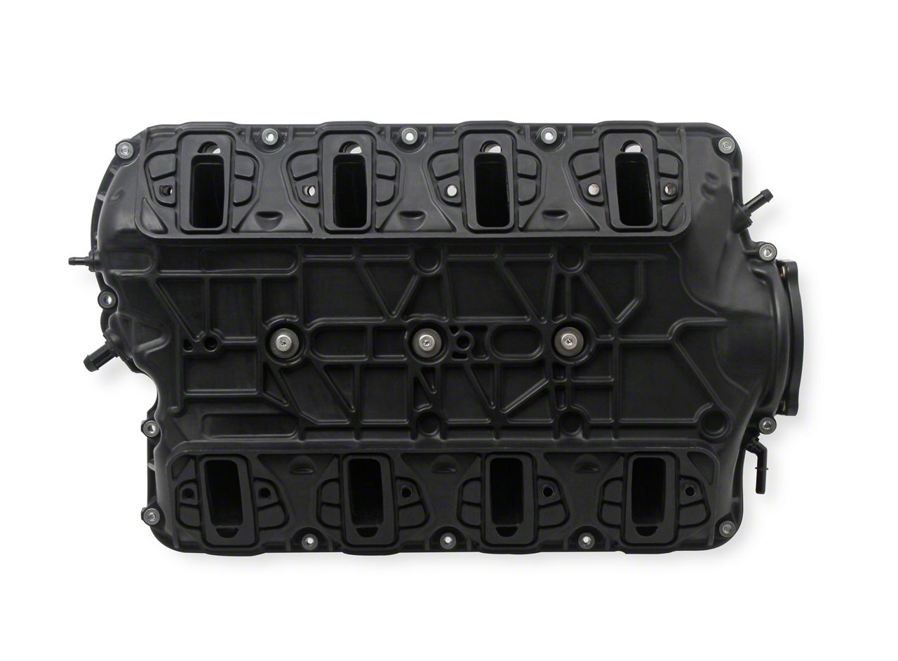 MSD Corvette Atomic Airforce LS1/2/6 Intake Manifold; Black Logo 27023 ...