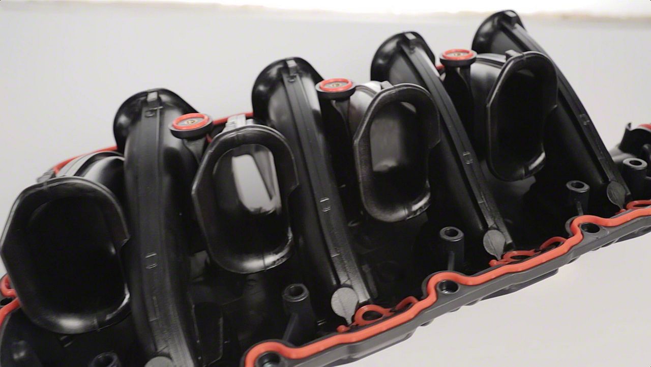 MSD Corvette Atomic Airforce LS1/2/6 Intake Manifold; Red Logo 2702 (97 ...