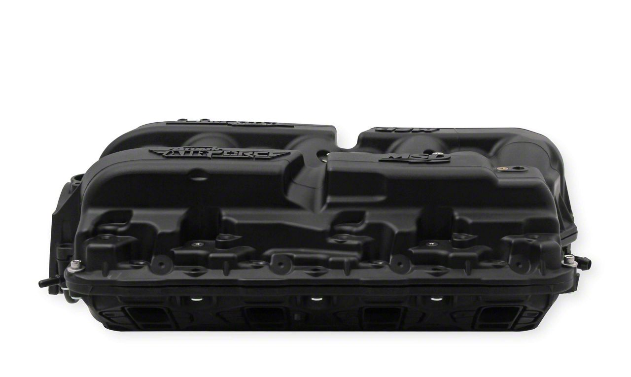 MSD Corvette Atomic Airforce LS7 Intake Manifold; Black Logo 27013 (06 ...