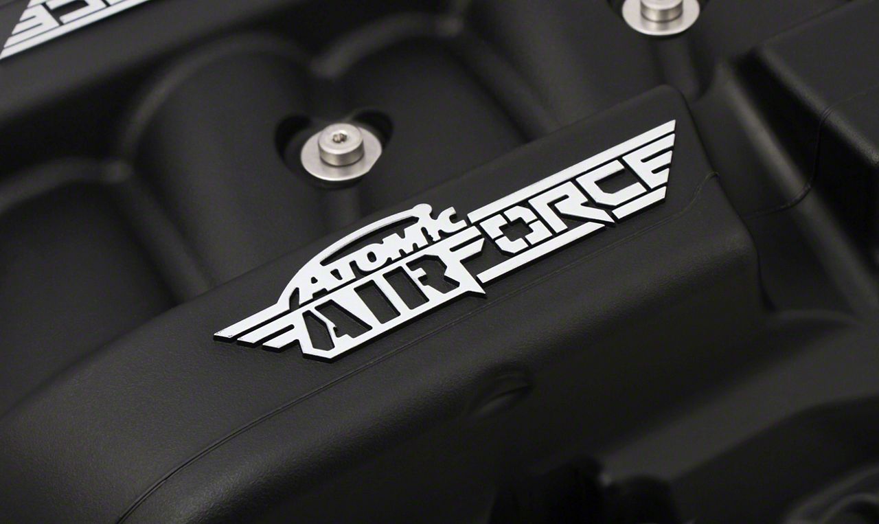 MSD Corvette Atomic Airforce LS7 Intake Manifold; Silver Logo 27014 (06 ...