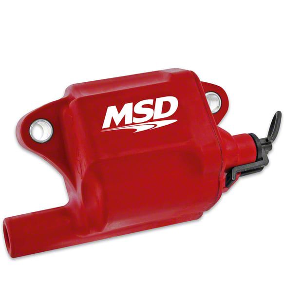 MSD Corvette Pro Power Coil Pack; Red 8287 (05-07 6.0L Corvette C6; 06 ...