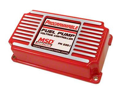 MSD Mustang Programmable Fuel Pump Voltage Booster 2351 (86-14 Mustang ...