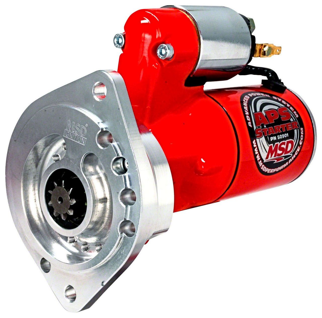 MSD Mustang Dynaforce Starter; Red 50901 (1979 5.0L Mustang; 82-95 5.0L ...