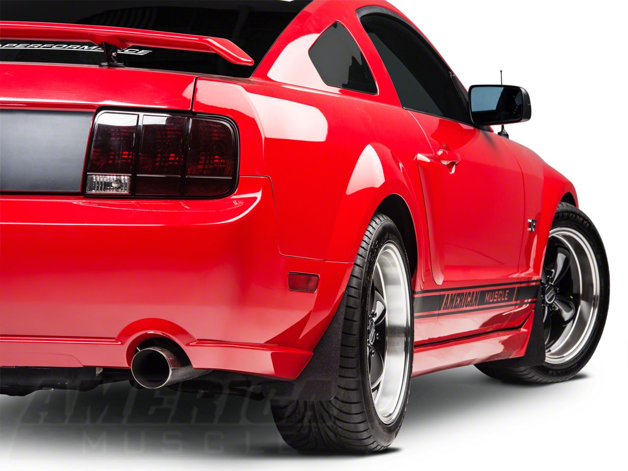 Jaeger Brothers Mustang No-Drill Splash Guards; Front and Rear 73035 ...