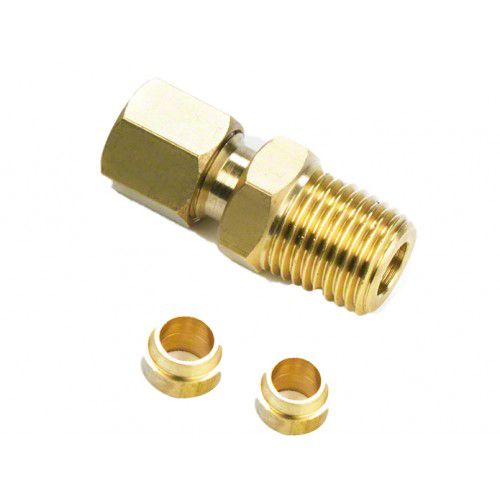 Davies Craig Mustang 1/4-Inch NPT Compression Fitting with 5mm and 6mm ...