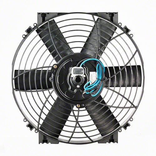 Mustang 12-Inch Thermatic Electric Fan; 12-Volt (Universal; Some ...