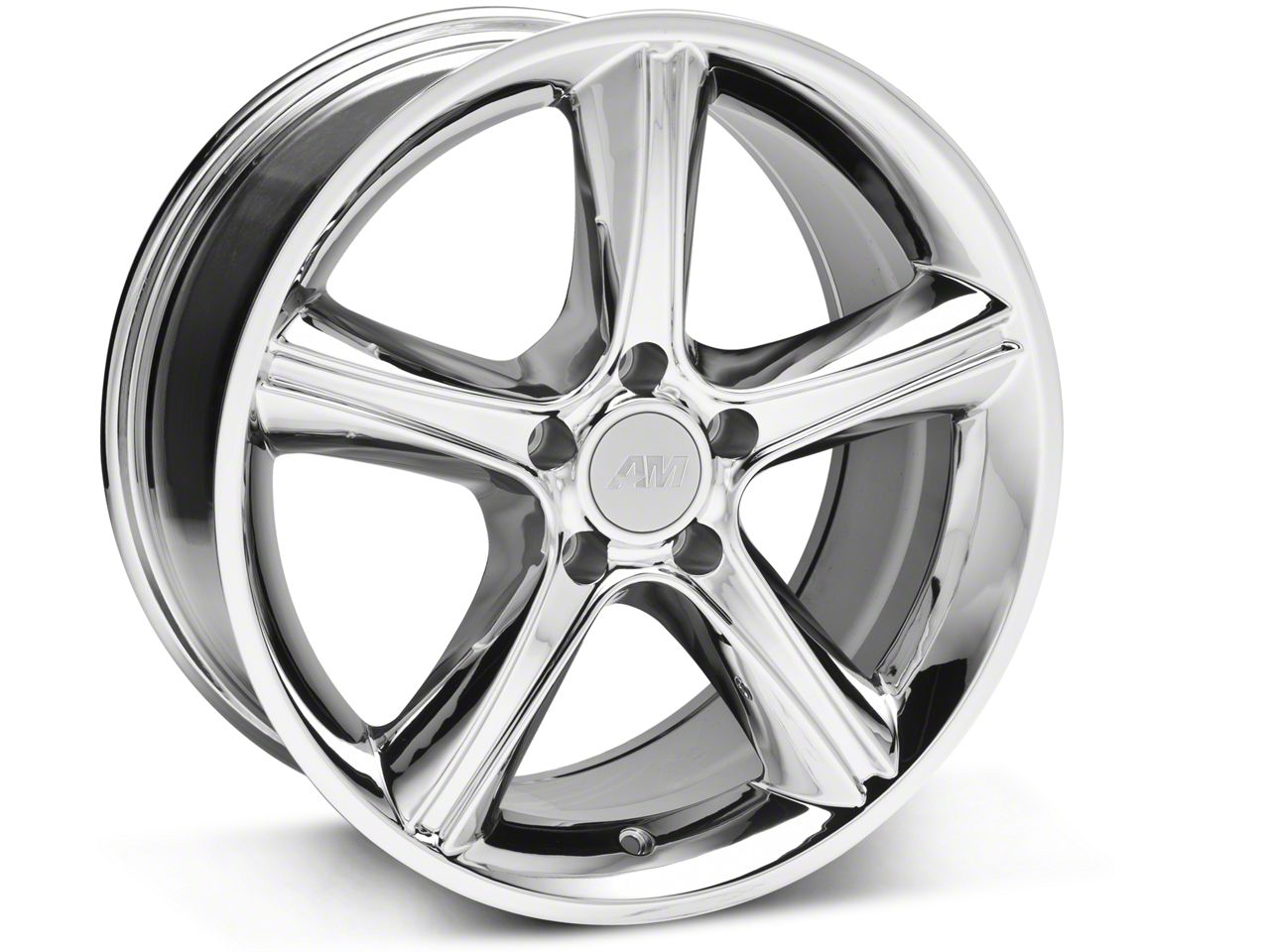 Mustang 2010 GT Premium Style Chrome Wheel; 18x9 (10-14 Mustang GT w/o ...