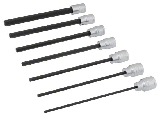 Universal AM 3/8-Inch Drive Metric Hex Bit Set; 7-Piece Set - Free Shipping