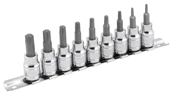 Universal AM 3/8-Inch Drive Torx Bit Socket Set; 9-Piece Set - Free ...