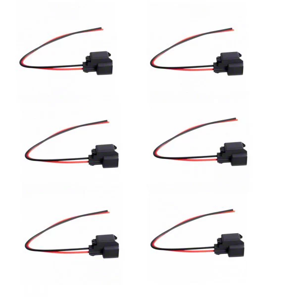 Mustang 6-Piece Fuel Injector Harness Set (00-10 Mustang V6) - Free ...