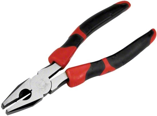 Universal AM 8-Inch Multi-material Grip Combination Lineman Pliers ...