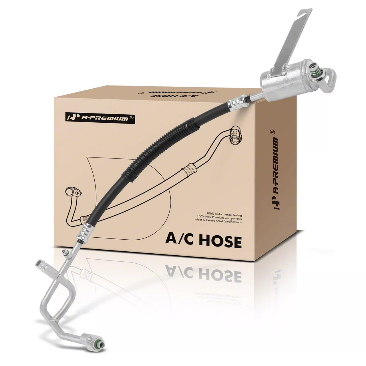 Mustang A/C Discharge Line Hose Assembly (99-04 Mustang, Excluding V6 ...