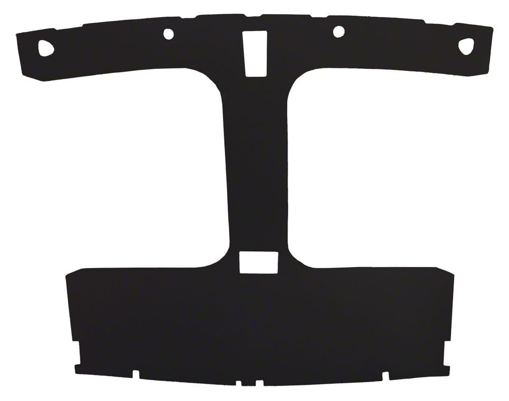 Mustang ABS Plastic Molded Headliner with Foambacked Cloth (79-88 ...